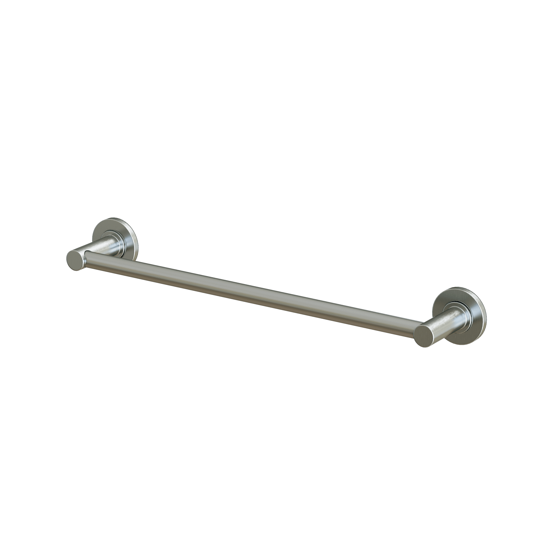 Single Towel Rail 300mm-1000mm Brushed Nickel – Master Rail by UDO Systems