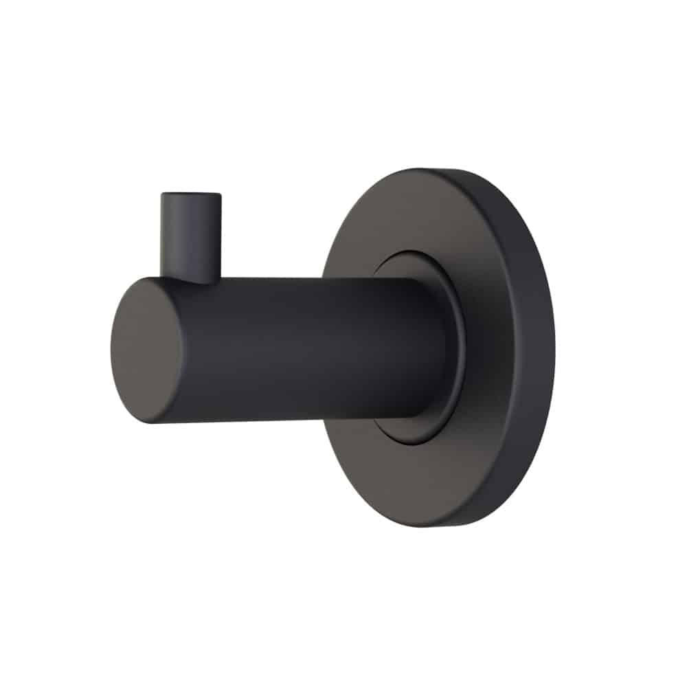 Coat Hook – SecureFix* Matte Black – Master Rail by UDO Systems